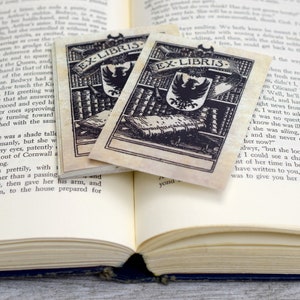 Medieval Book Plates: Set of 24 Heraldic Bookplates With Shield and ...