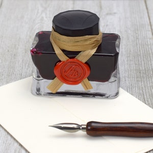 Red Calligraphy Ink for Quills and Dip Pens Scarlet Scoundrel | Etsy