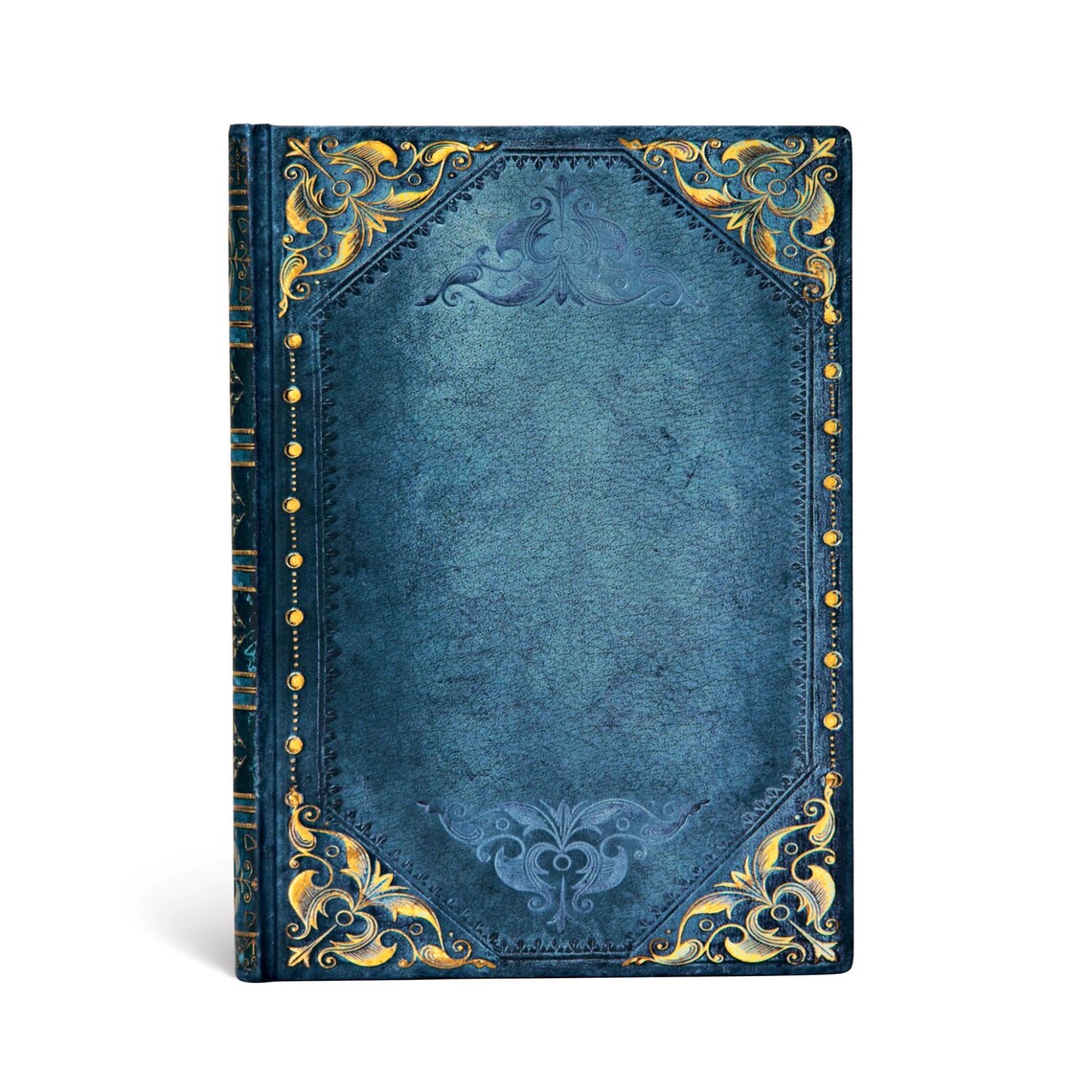 Hardback Journal Vintage Style Lined Pages Blue Elastic - Etsy