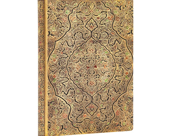 Gold Hardcover Journal Blank Pages 7x5 Elastic Strap - Etsy