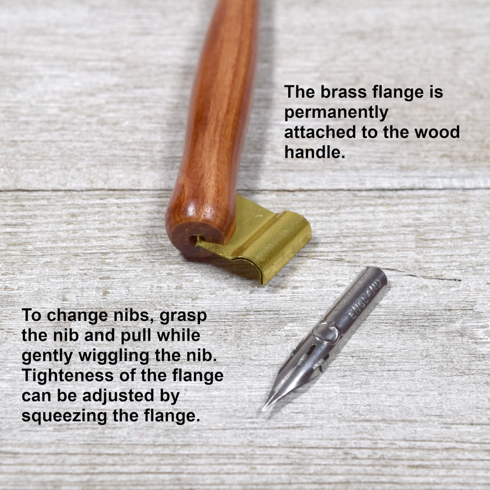 Wood Oblique Calligraphy Pen (one in Choice of Colors) - Etsy