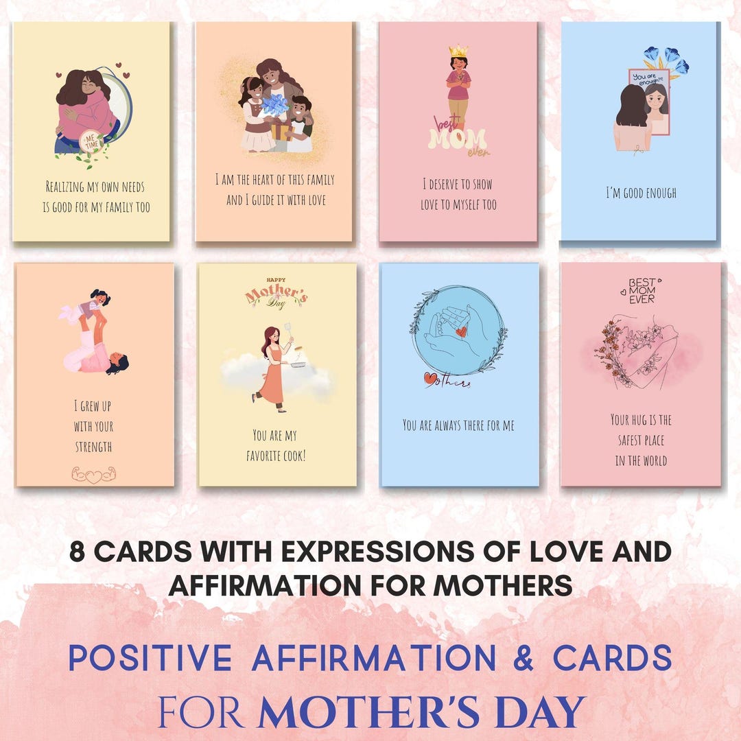 Printable Mother’s Day Cards - Motivational Quotes for Mothers ...