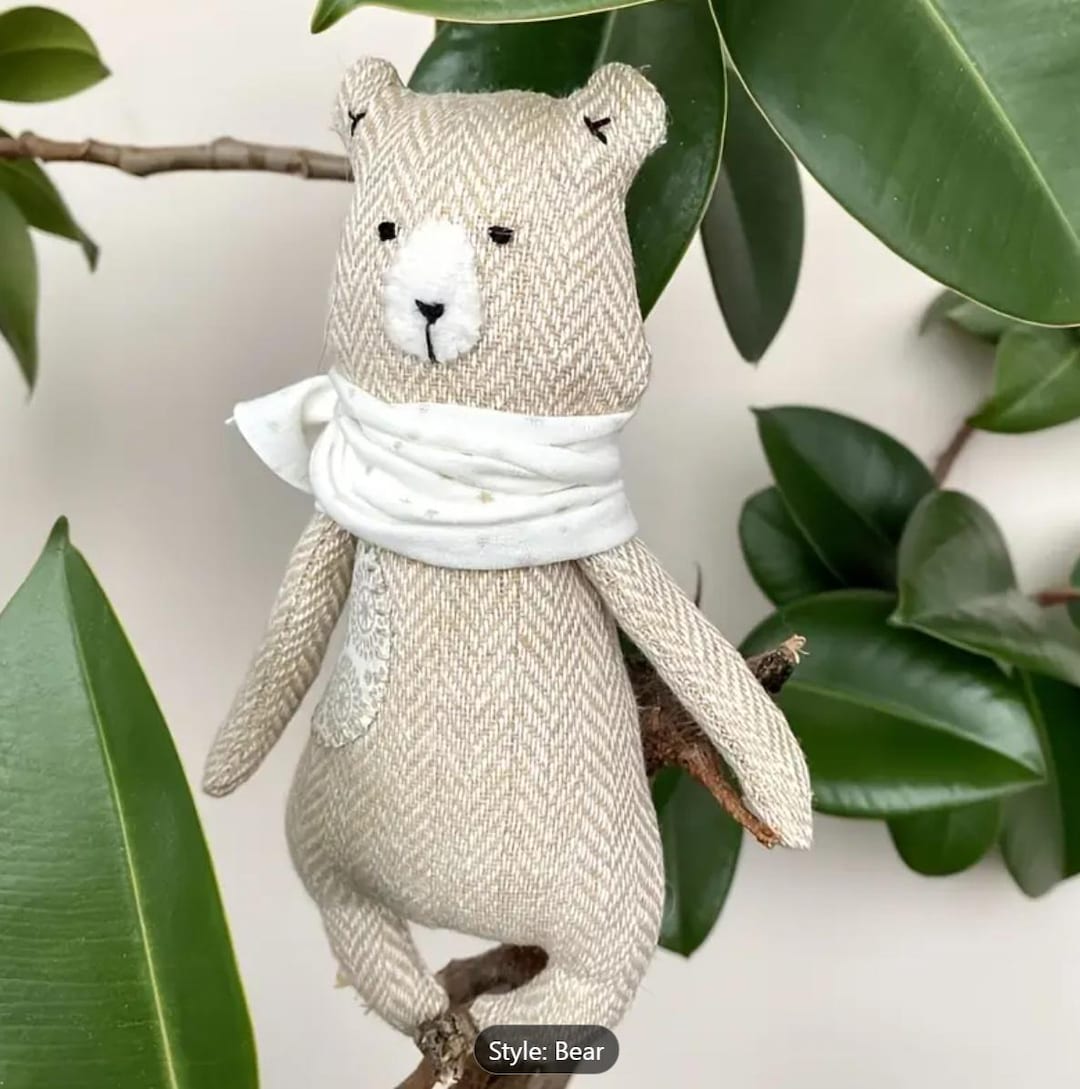 Otter Sewing Pattern, Otter Ornament, Otter DIY Plush PDF SVG Pattern ...