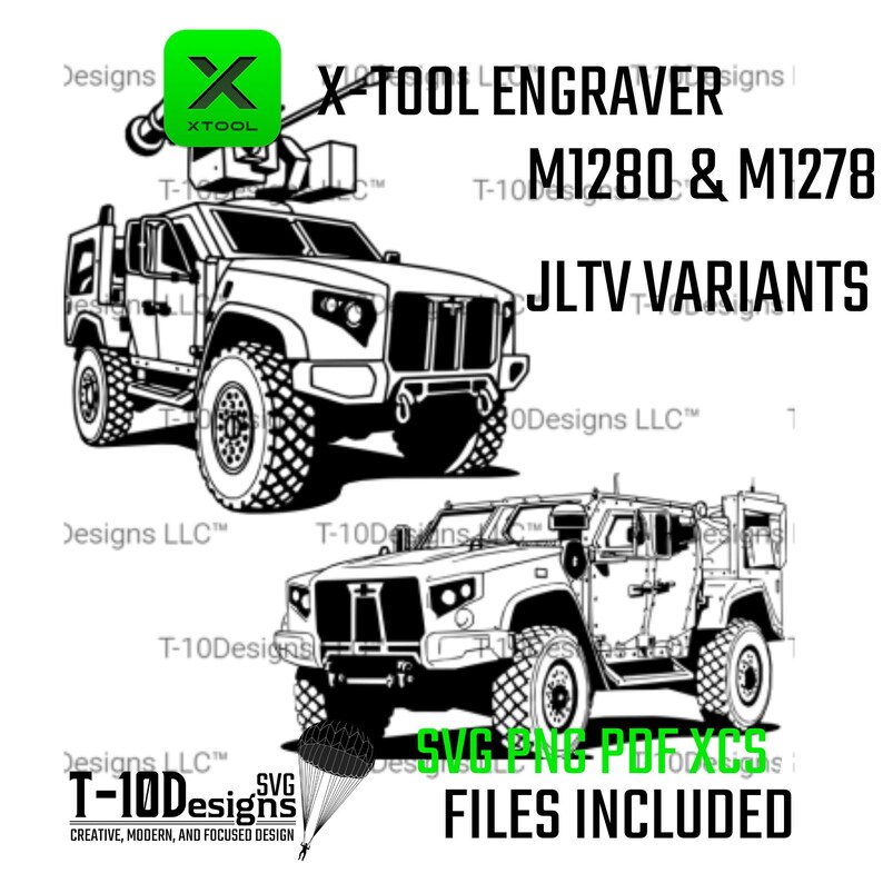 Oshkosh M1280 JLTV Line Art – Military Tactical Vehicle Digital ...