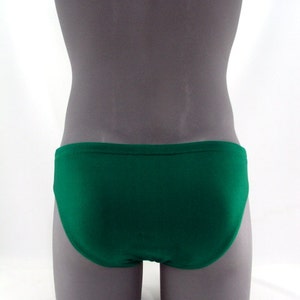 Emerald Green Men's Brief Swimsuit & Men Bathing Suit Swimwear-internal ...