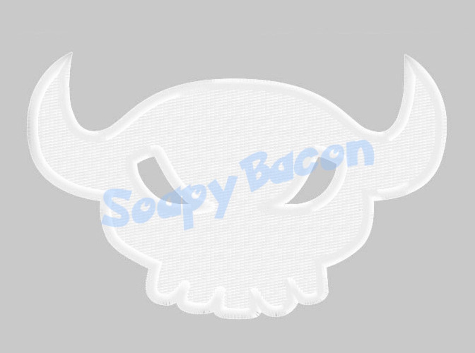 EMBROIDERY FILES: Toothless Tail Skull Embroidery Machine - Etsy