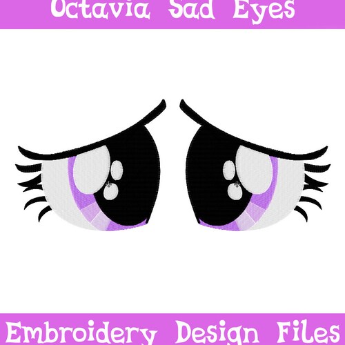 PES FILES: Fluttershy Eyes & Cutie Mark Machine Embroidery - Etsy