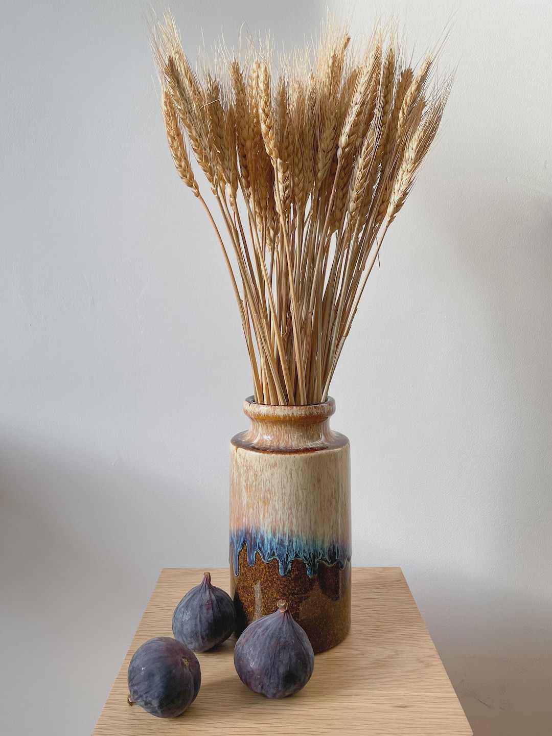 Vintage West German Pottery Vase by Scheurich With Colourful Running ...