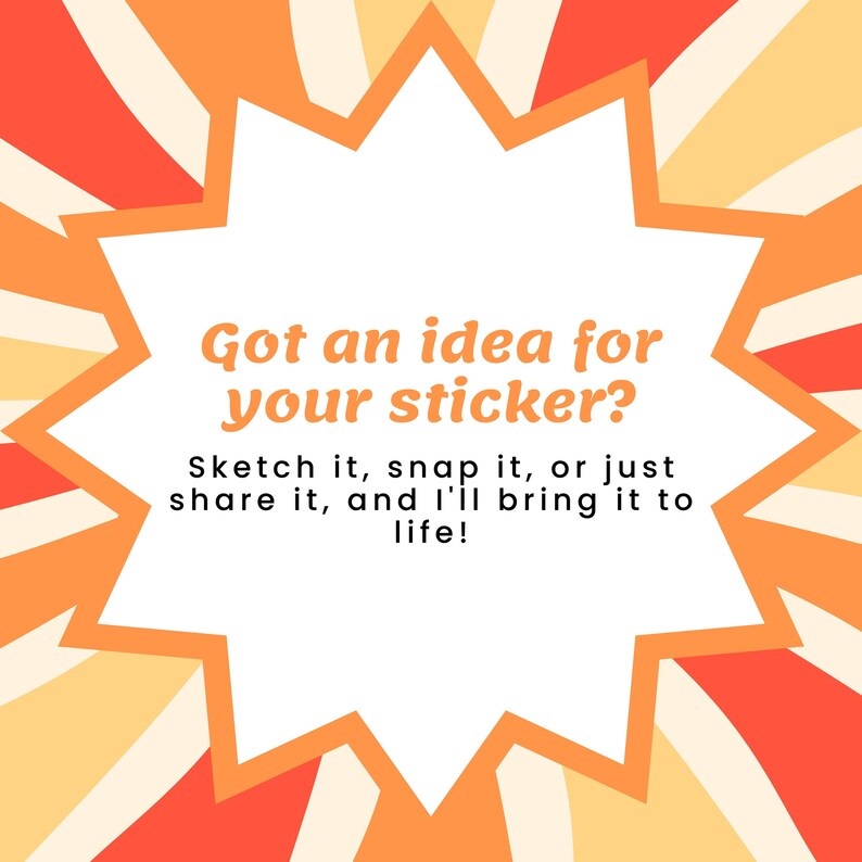 Your Text Here Sticker PNG, Custom Sticker With Your Design, Create ...