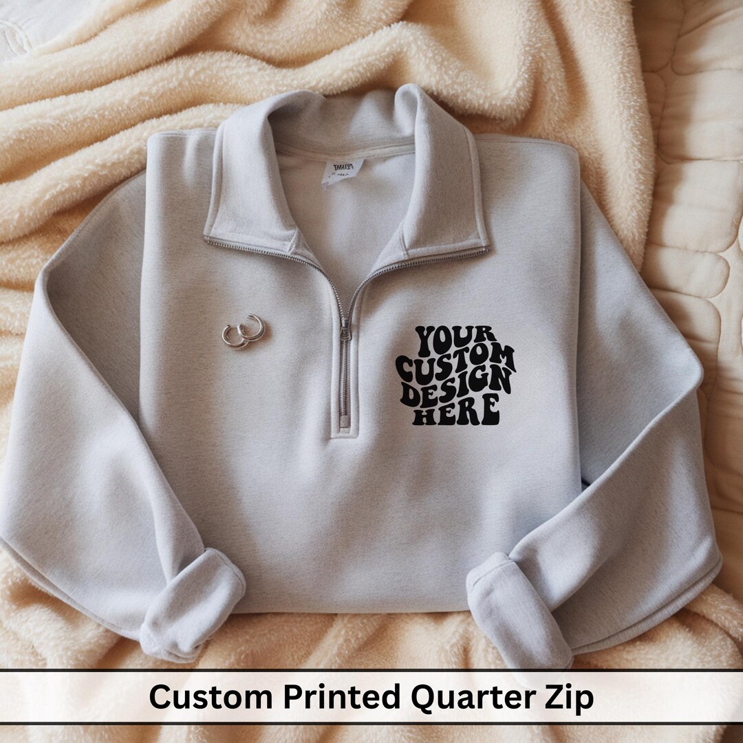 Custom Quarter-zip Sweatshirt, Custom Bachelorette 1/4 Zip Sweatshirt ...