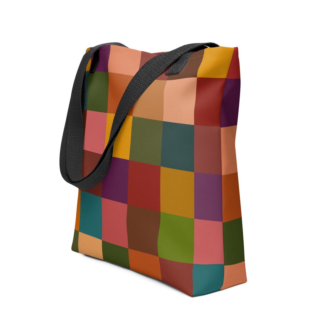Autumn Color Palette Tote Bag - Warm Seasonal Swatch Bag for Style and ...