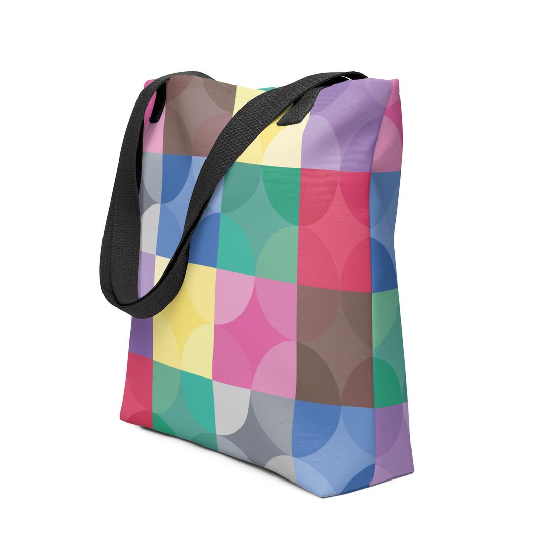 Summer Color Palette Tote Bag - Cool Seasonal Swatch Bag for Style and ...