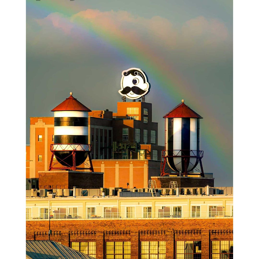 Rainbow Over Mr. Boh | Baltimore, MD | Baltimore Photography | Art ...