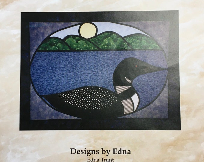 Stained Glass Loon Kit by Designs by Edna Smoke Free/pet Free - Etsy