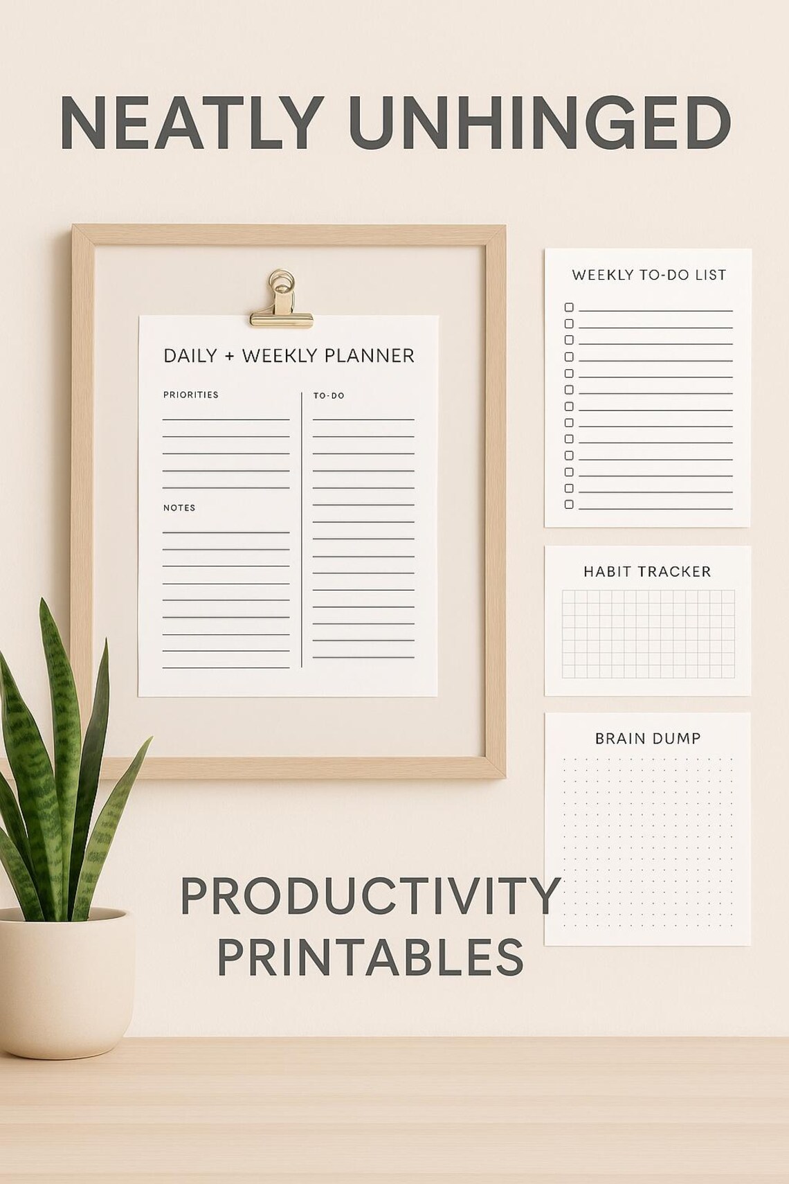 Printable Checklists | Organization | Productivity Tools | Life ...