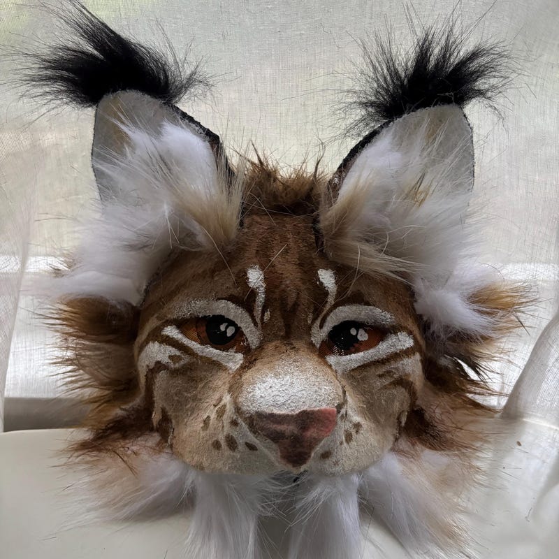 Lynx Therian Mask - Etsy