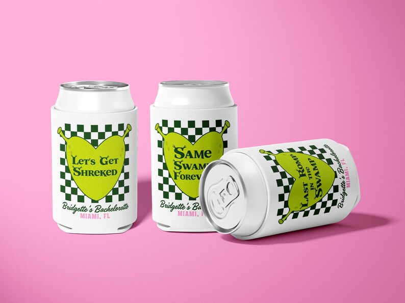 Same Swamp Forever Can Coolers Last Romp in the Swamp Can Sleeves Funny ...