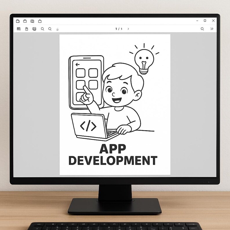 25 STEM Coloring Pages for Kids – Printable Coding & Computer Science ...