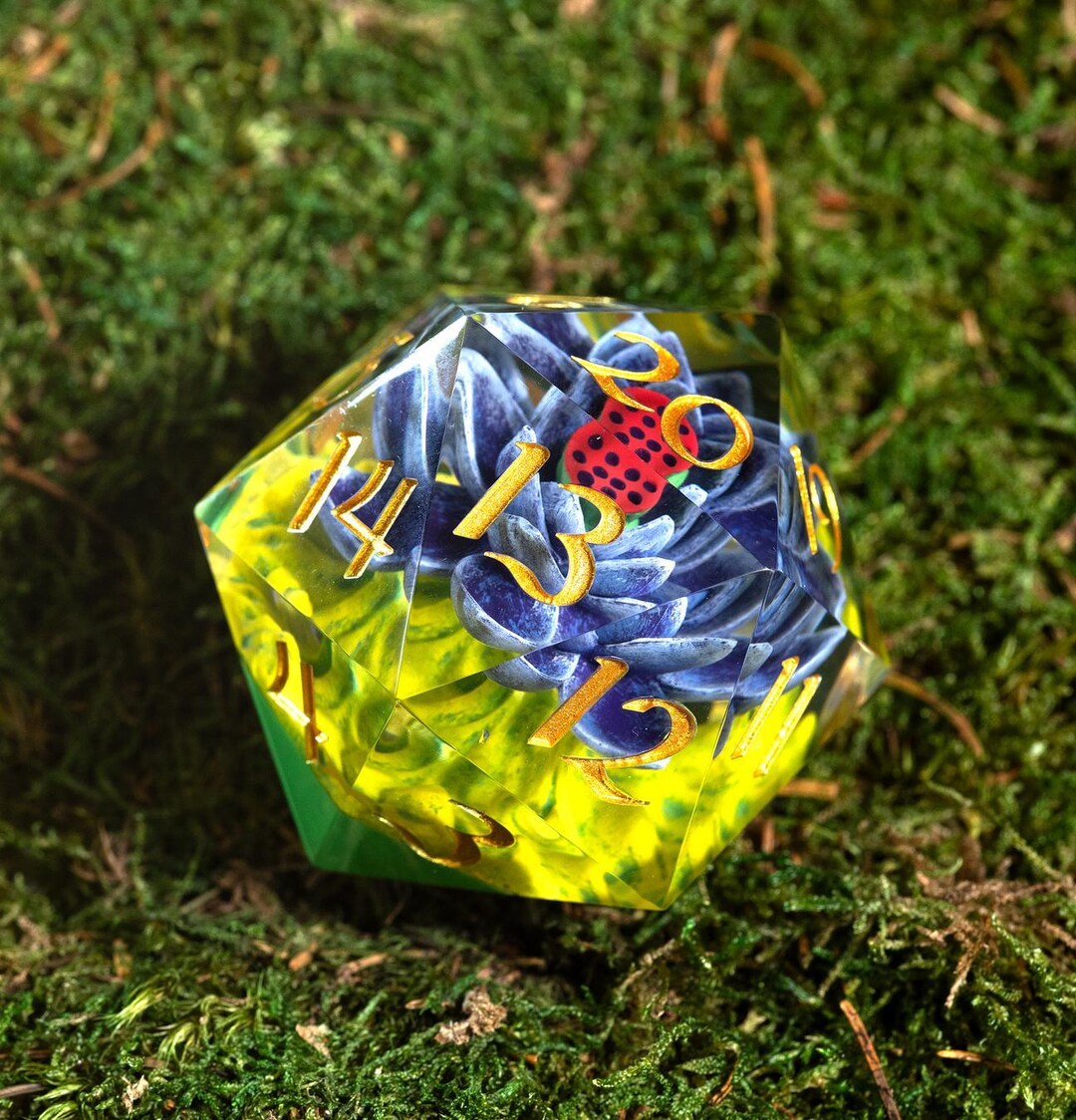 Magic: the Gathering Black Lotus Spindown 54mm D20 Dice - Etsy