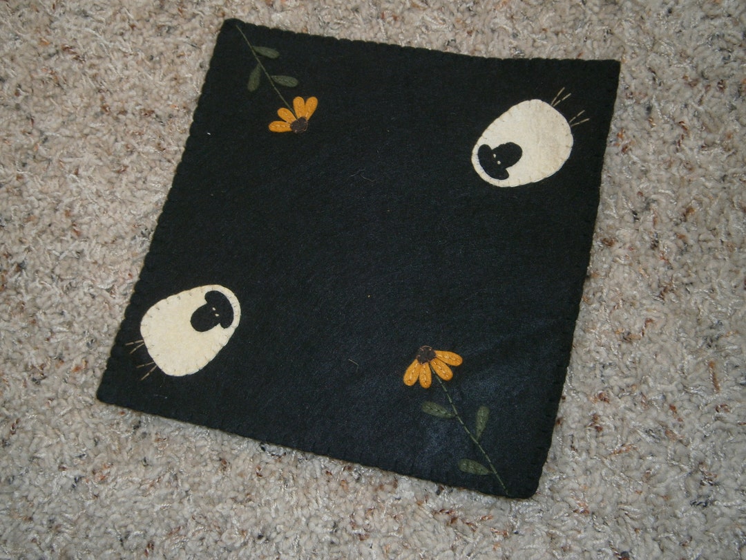 Wool Table Square Sheep - Etsy