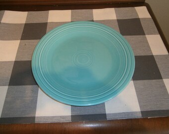 Turquoise Dinner Plate - Etsy