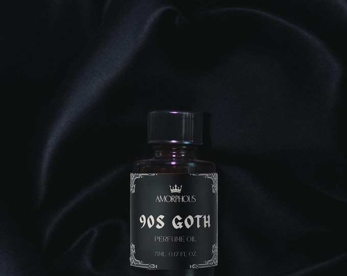 90s Goth Perfume Oil | 90s Gothic Perfume Oil | Nostalgic Perfume - Etsy