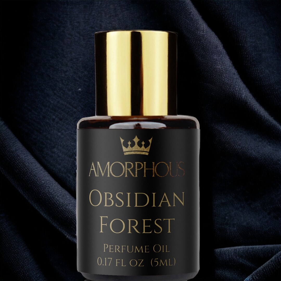 Obsidian Forest Perfume Oil Dark Forest Fragrance - Etsy