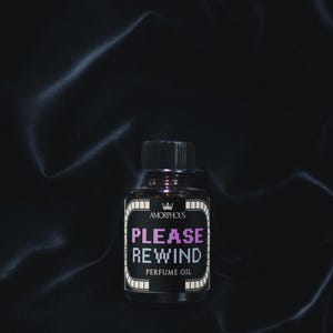 Please Rewind Perfume Oil | Video Store Fragrance | VHS Era Nostalgia ...