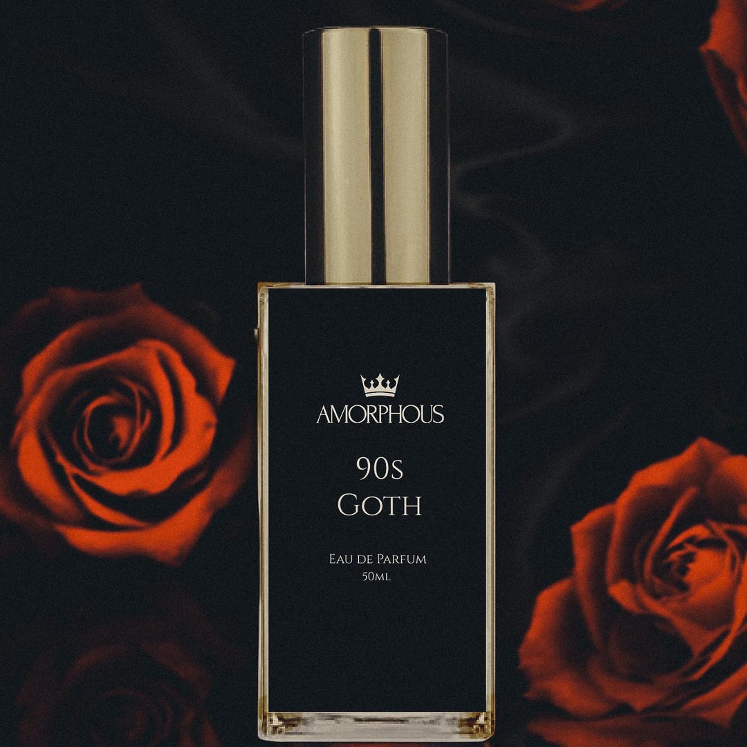90s Goth Perfume | Gothic Nostalgia Fragrance - Etsy