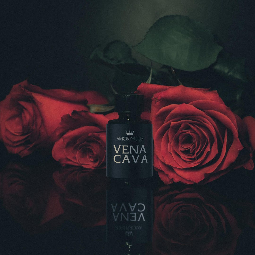 Vena Cava Perfume Oil | Blood Accord Perfume | Vampire Goth Perfume - Etsy