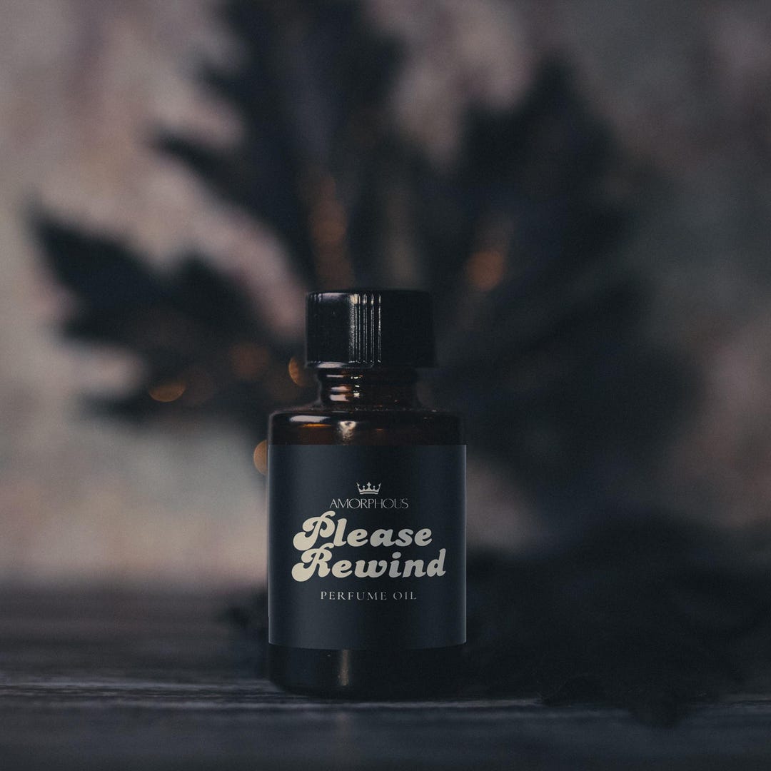Please Rewind Perfume Oil | Video Store Fragrance | VHS Era Nostalgia ...