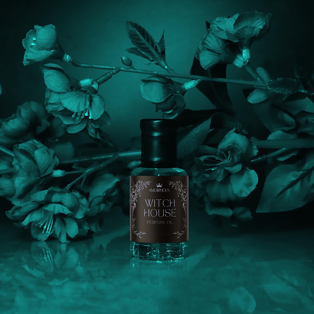 Witch House Perfume Oil | Haunted Smoke & Resin | Atmospheric Fragrance ...
