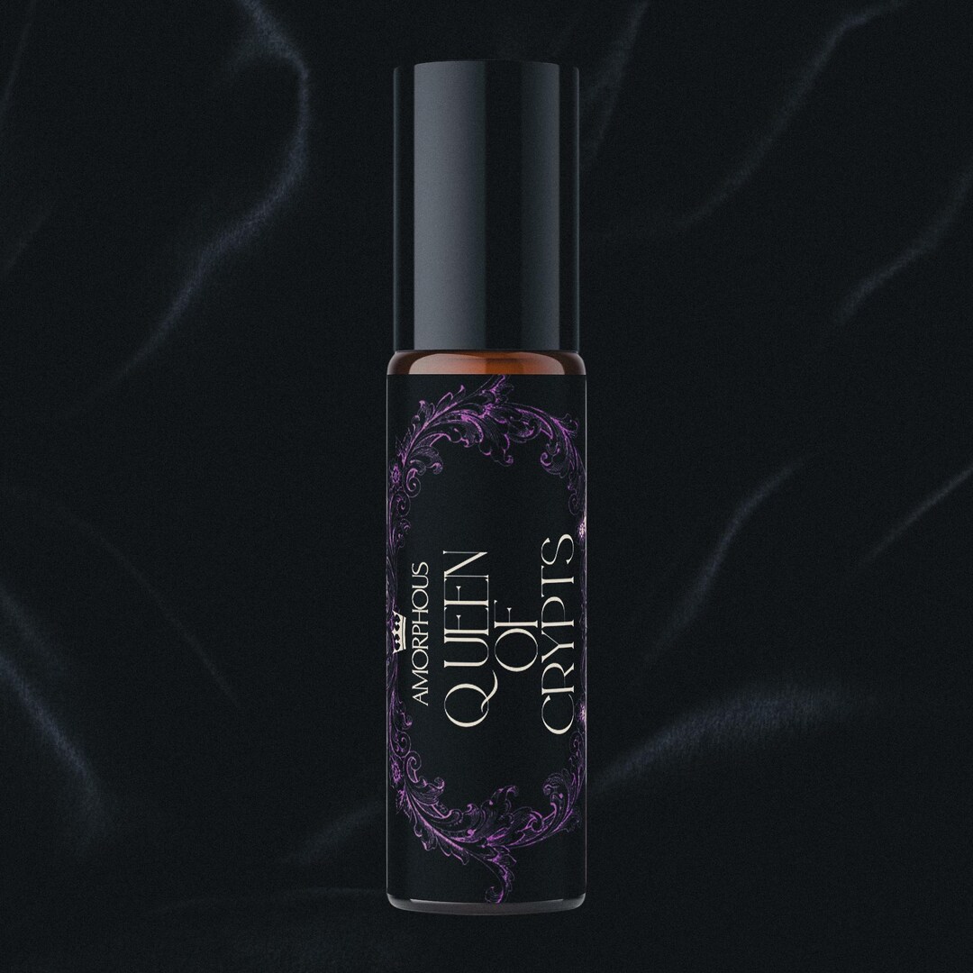 Queen of Crypts Perfume Oil | Gothic Perfume | Petrichor Fragrance - Etsy