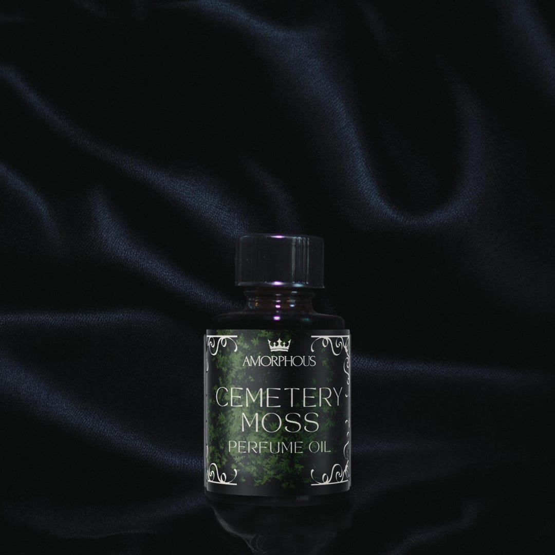 Cemetery Moss Perfume Oil | Gothic Perfume | Graveyard Perfume - Etsy