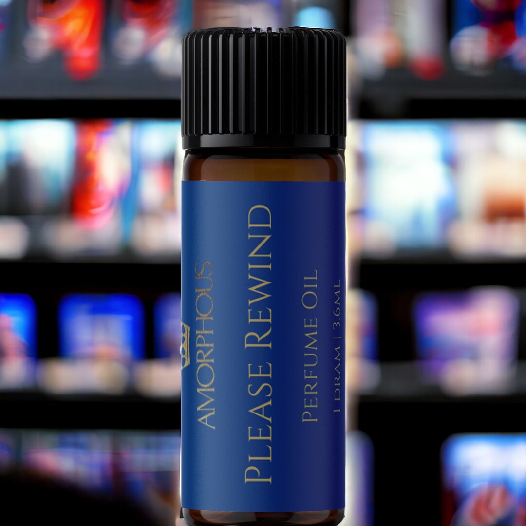 Please Rewind Perfume Video Store Fragrance VHS Era Nostalgia - Etsy