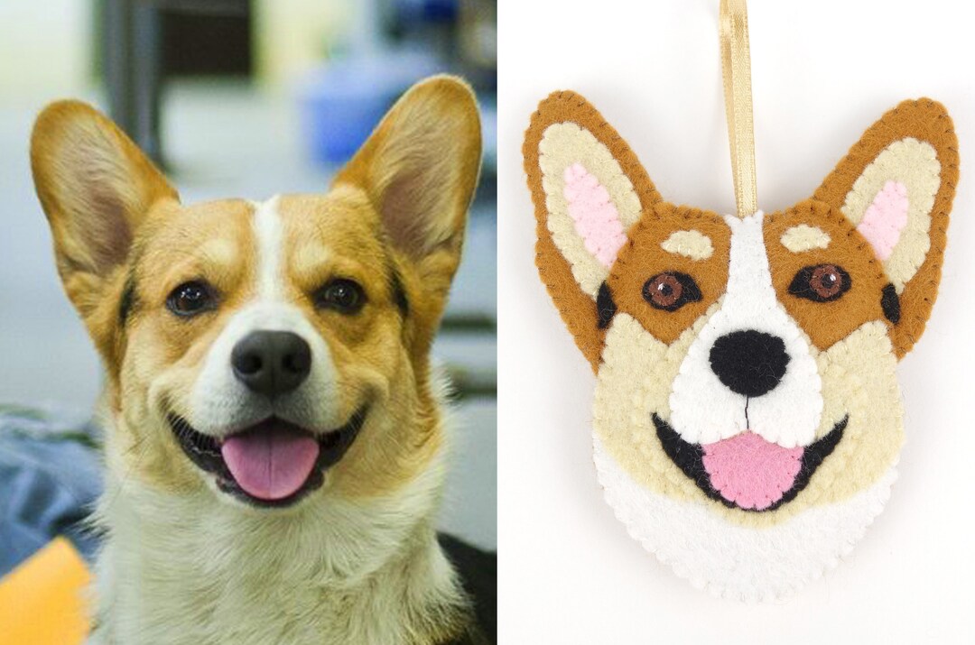 Custom Felt Pet Ornament - Etsy