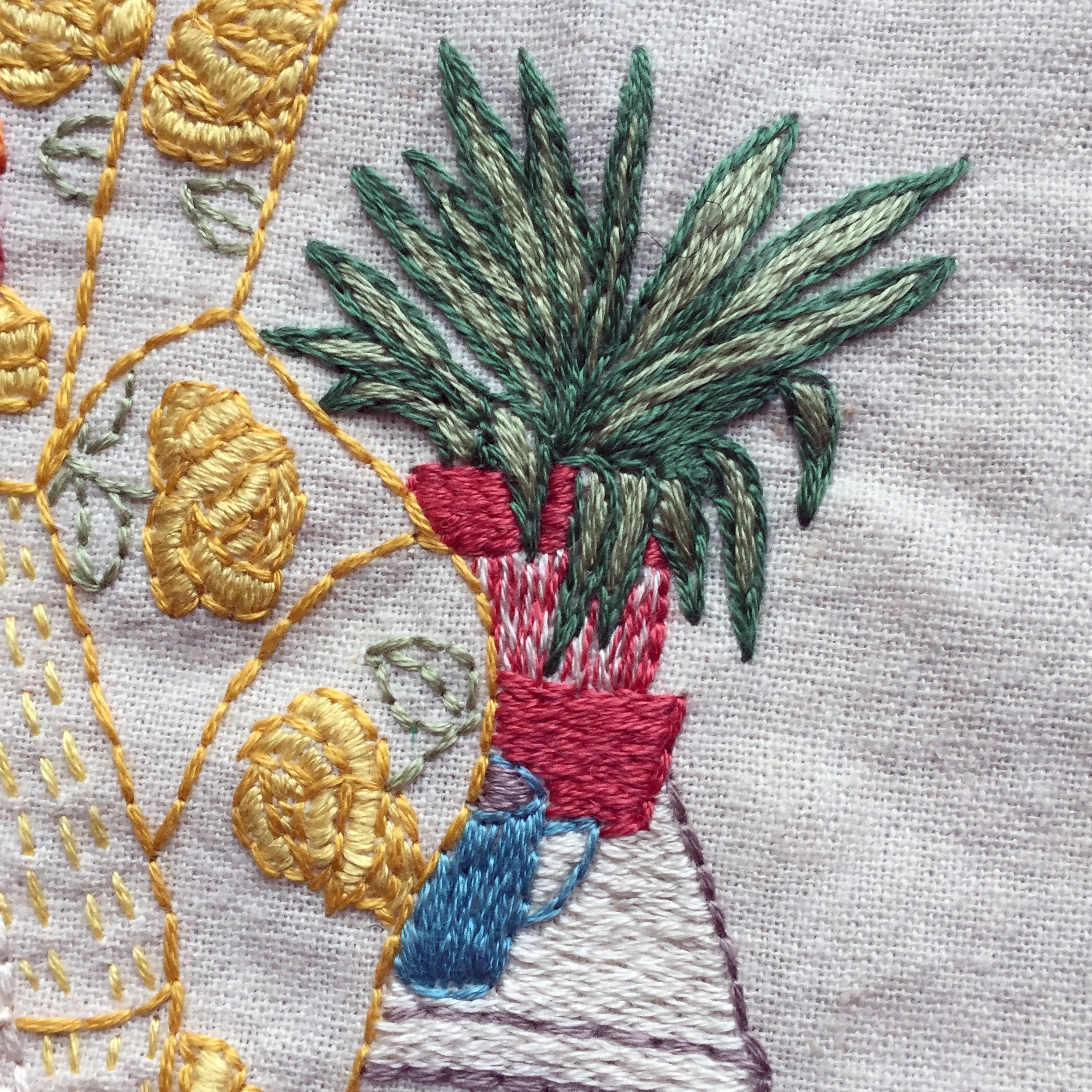 Lilipopo Quilter Hand Embroidery Pattern PDF | Etsy