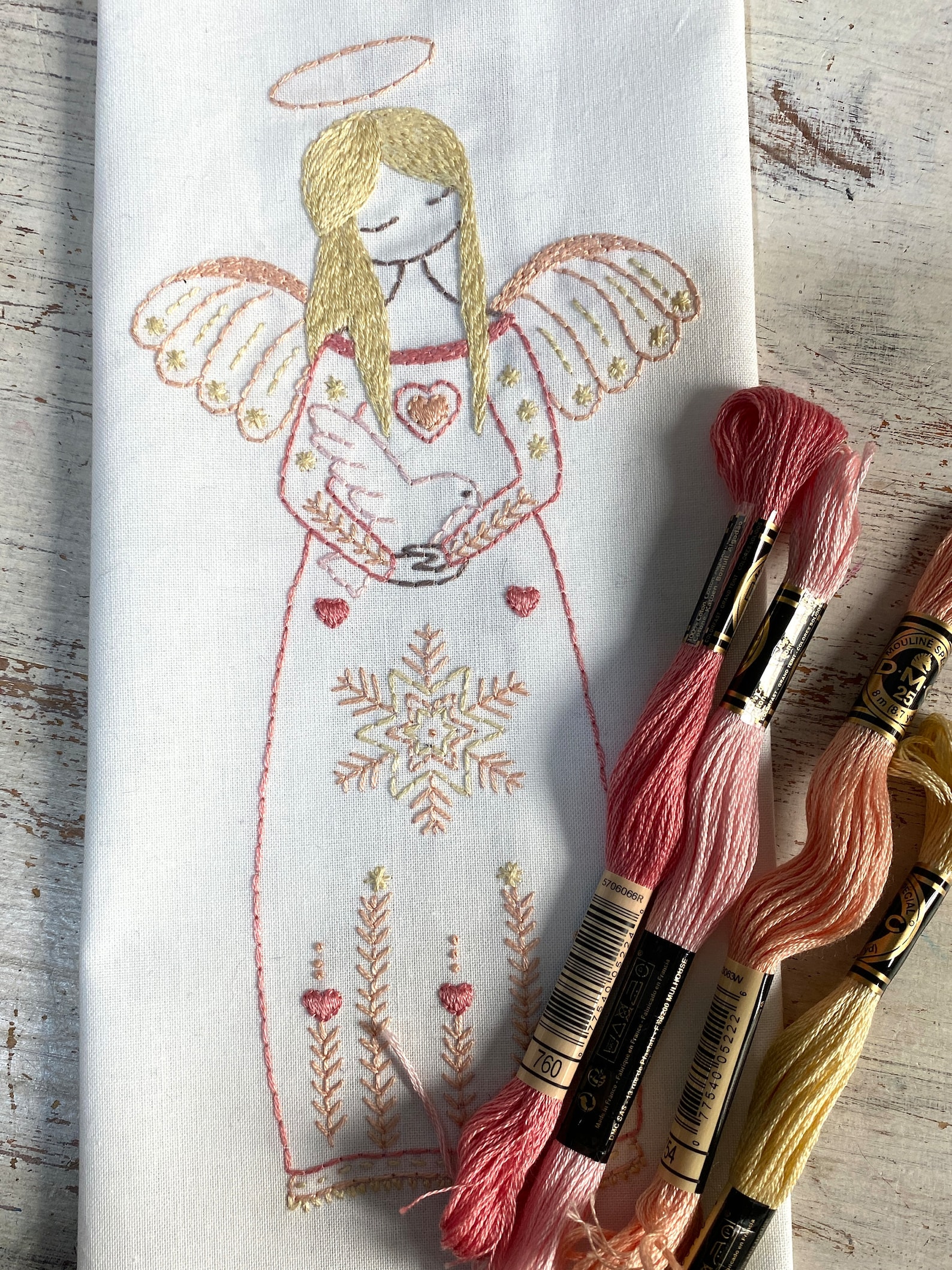 Lilipopo Angel Embroidery Pattern PDF - Etsy UK