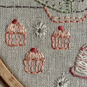Baking Day Hand Embroidery Pdf Pattern - Etsy