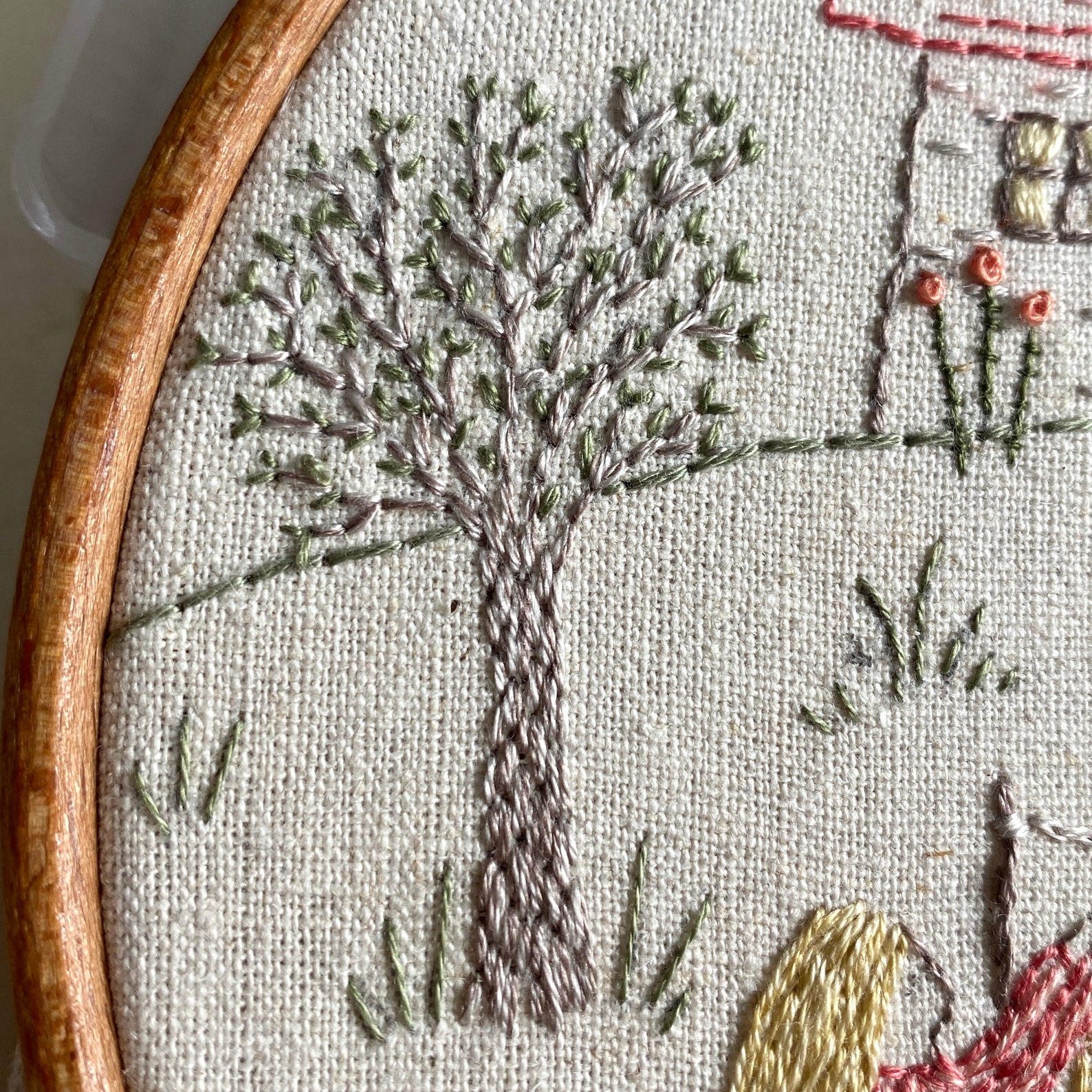 Little House Hand Embroidery PDF Pattern - Etsy