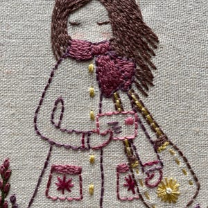 Pigeon Post Printed Panel for Embroidery - Etsy