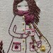 Pigeon Post Printed Panel for Embroidery - Etsy