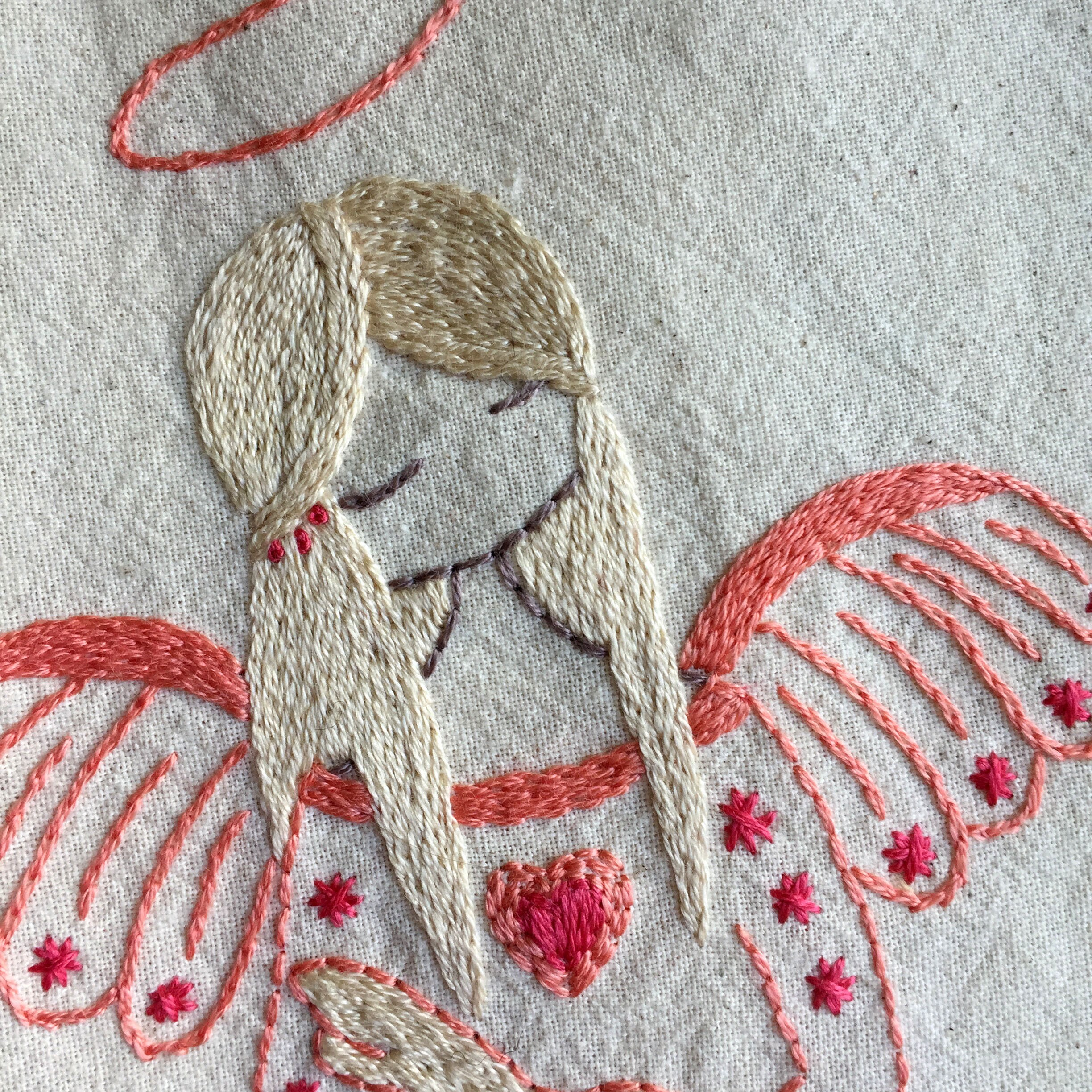 Lilipopo Angel Embroidery Pattern PDF | Etsy UK