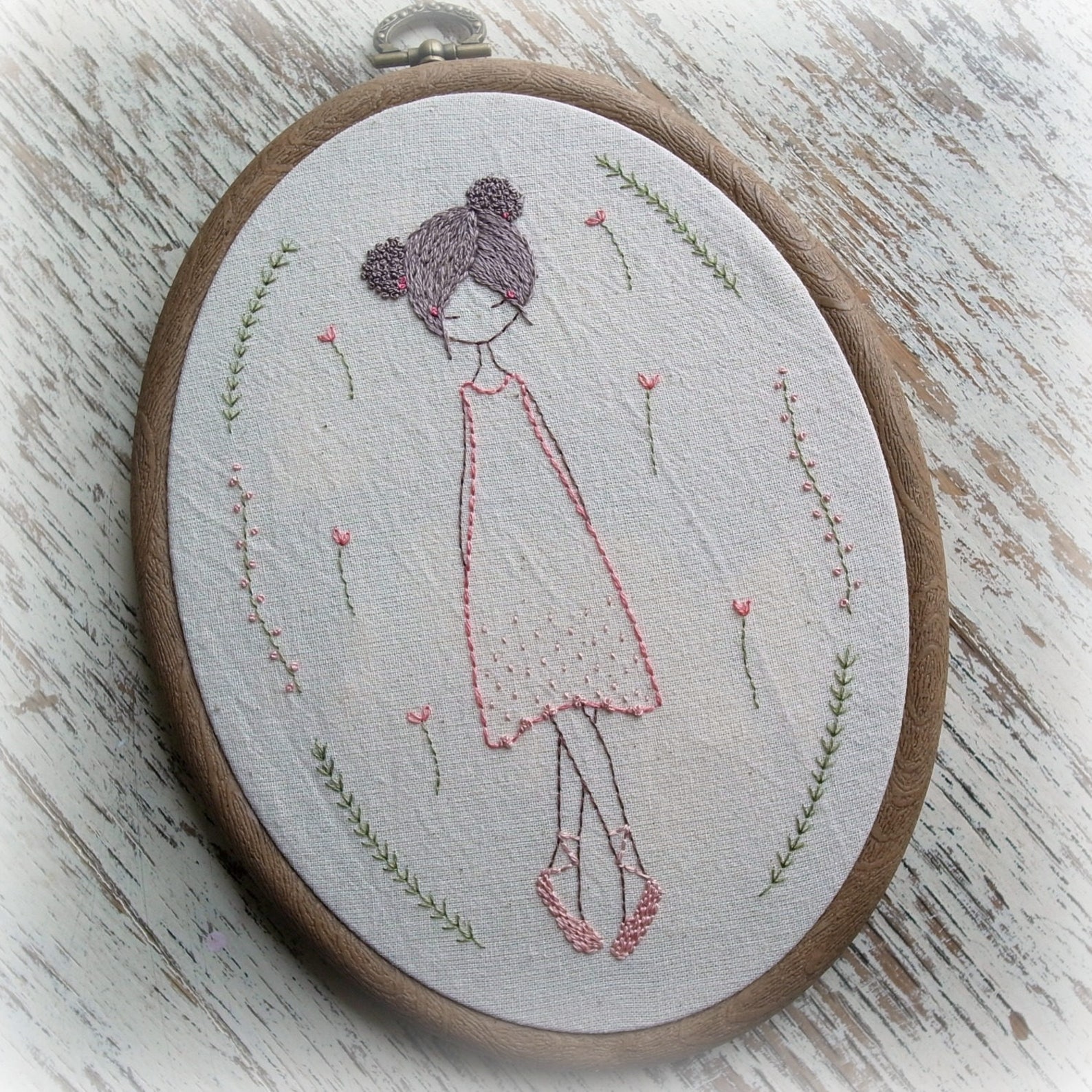 Ballet Dancers Hand Embroidery Pattern Pdf - Etsy Australia
