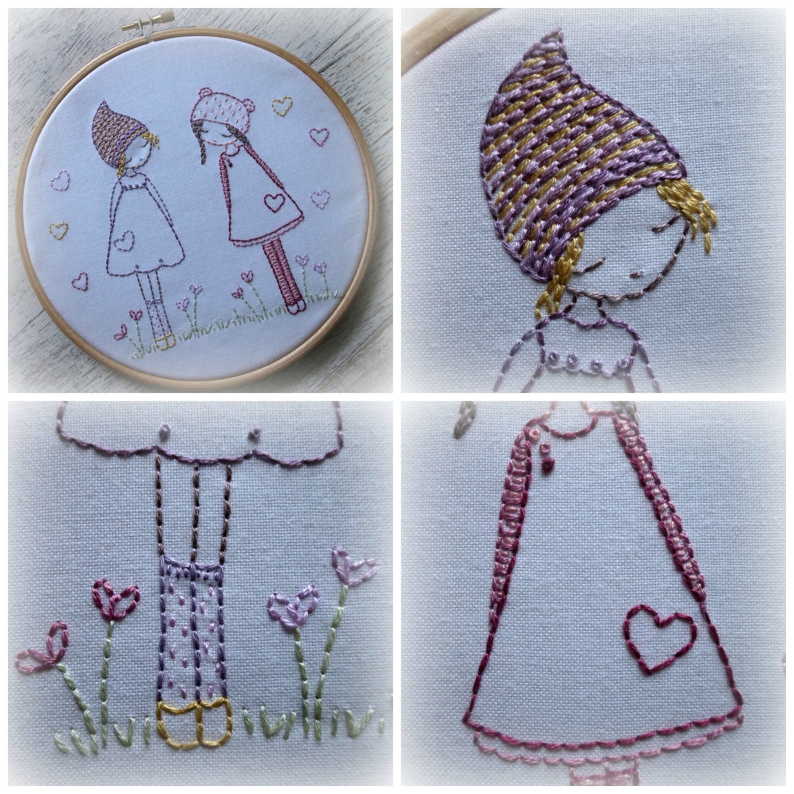 Friends Hand Embroidery Pattern Pdf - Etsy