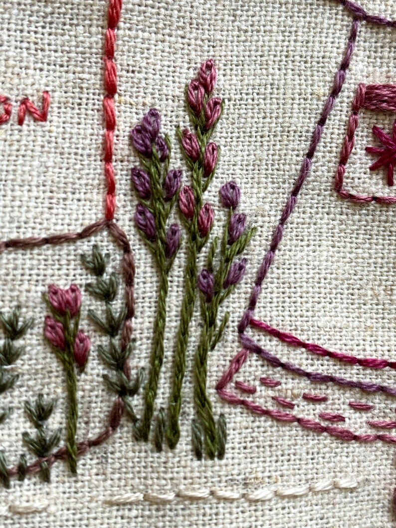 Pigeon Post Printed Panel for Embroidery - Etsy