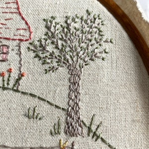Little House Hand Embroidery PDF Pattern - Etsy