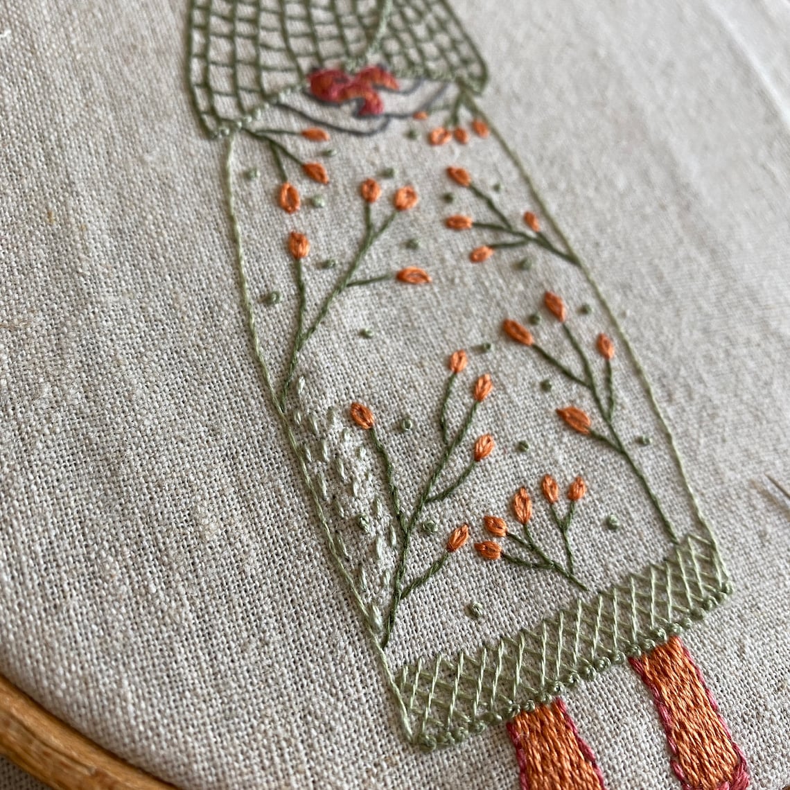 LiliPopo Mother Nature hand embroidery pdf pattern | Etsy