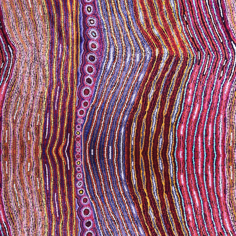 Purple Aboriginal Design - Etsy UK