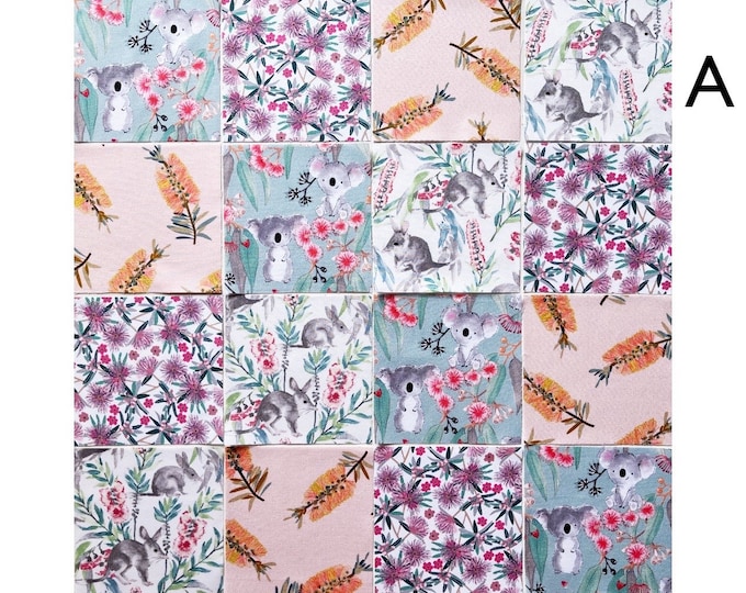 Jumping Aussie Fabric Hello Australia Good Day Mate by Cutiecat ...